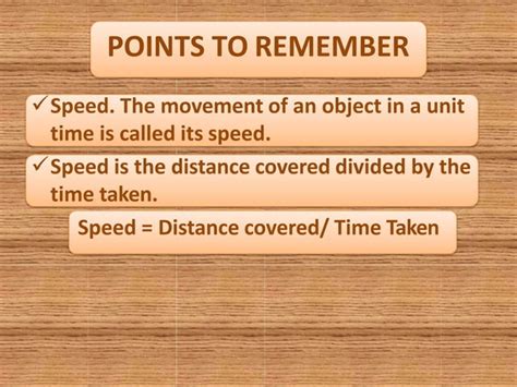 Motion Time Class 7th Science PPTX Physics Science