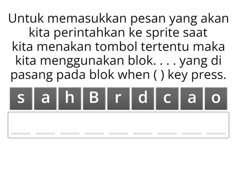 Latihan Soal Informatika Semester 2 Anagram