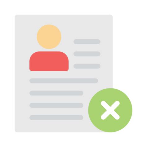 Rejection Vector Stall Flat Icon