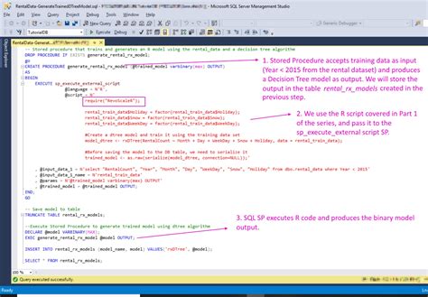 Part 2 Predictive Modeling Using R And Sql Server Machine Learning Services Sql Roadie
