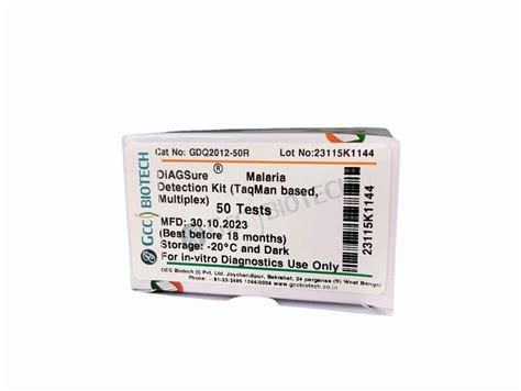 Diagsurc Malaria Detection Assay Multiplex Taqman Based At ₹ 38500
