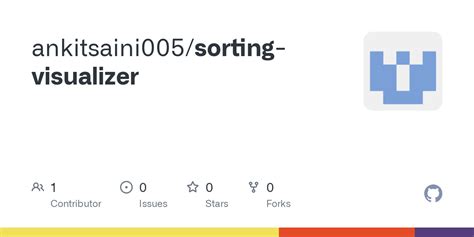 GitHub Ankitsaini Sorting Visualizer