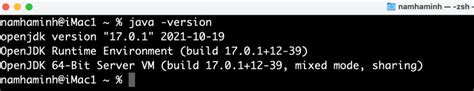 Download And Install OpenJDK 17 On MacOS