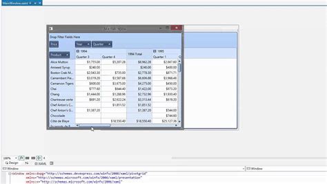 Devexpress Wpf Pivot Grid Pixel Scrolling Youtube