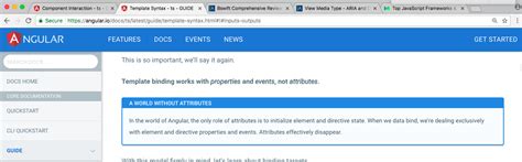 Angular 2 Doesnt Like Attributes But Still Offers Attribute Bindings