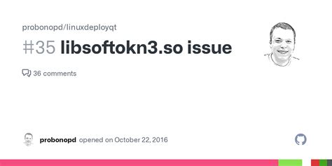 Libsoftokn So Issue Issue Probonopd Linuxdeployqt GitHub