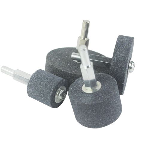 Luo Ke 4 Pcs Mounted Grinding Stone 1 4 Inch Shank