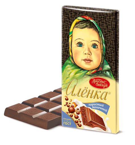 Аленка (Пористый) 90 гр 1*4*14 (шоколад) ОК « Merida интернет магазин ...