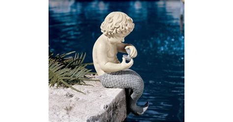 Design Toscano The Oceans Little Treasures Mermaid Statue • Price