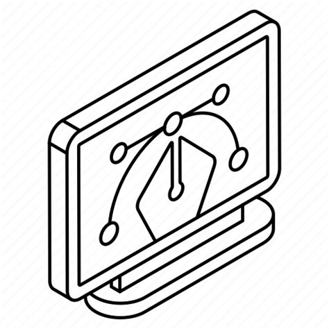 Bezier Tool Design Tool Graphic Design Pen Tool Photoshop Tool Icon Download On Iconfinder