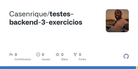 GitHub Casenrique Testes Backend Exercicios