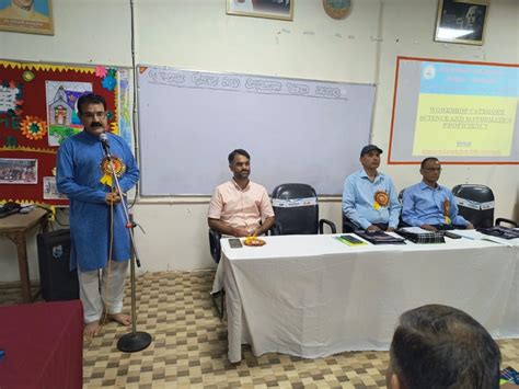 Workshop On Science And Mathematics Proficiency Inaugurated At Goswami Ganesh Dutt Saraswati