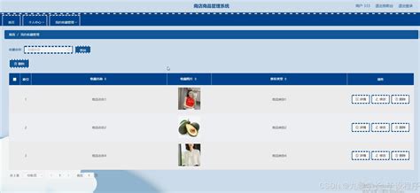 Springboot毕设 商店商品管理系统 程序论文 Csdn博客