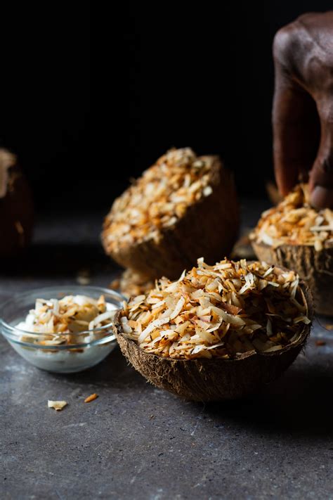 Nigerian Toasted Coconut Candy - Yummy Medley