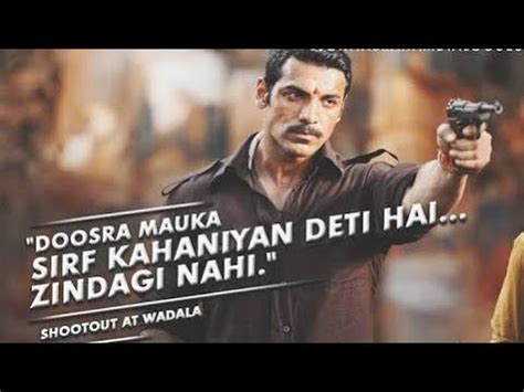 Manya survey best dialogue WhatsApp Status|| shutout at wadala|| John Abraham|| - YouTube