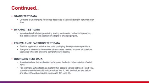 Techniques For Effective Test Data Management In Test Automationpptx