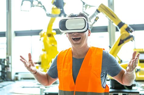 산업용 로봇 원격 제어 Ar 35 39세에 대한 스톡 사진 및 기타 이미지 35 39세 Stem 주제 가상현실 Istock