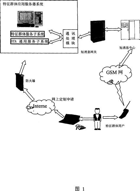 method for realizing user identifying module service and application