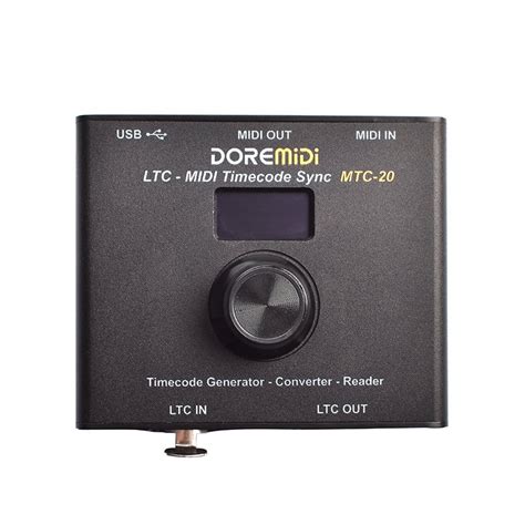 ltc midi timecode sync mtc 20