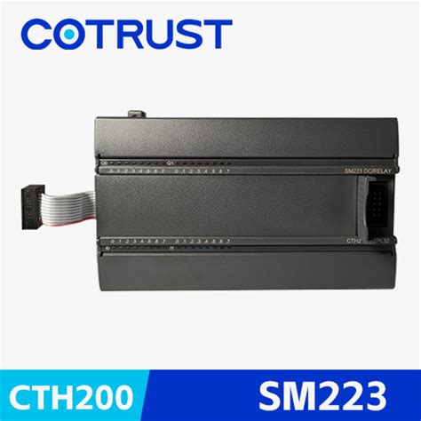 Cotrust Cth200 Plc Sm223 16di16do24vdc Relay Ethernet Port Plc Module