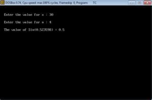 C Program For Sine Series Linux Punx