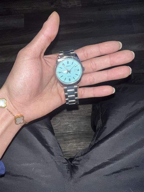 Casio Mtp 1302pd 2a2vef A K A Tiffany Blue The Most Sought After Casio In 2023 ⌚️ R Casio