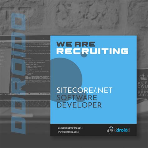 Ddroidd On Linkedin Careeropportunities Sitecore Netdeveloper Webdevelopment