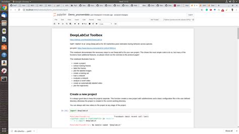 unable to import deeplabcut · issue 403 · deeplabcut deeplabcut · github