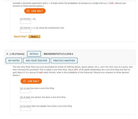 Solved Consider A Binomial Experiment With N Trials Where Chegg
