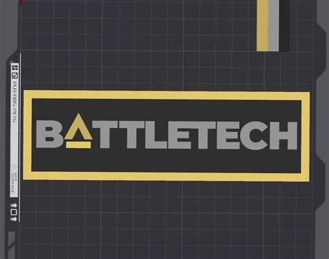 Battletech Logo Wall Mount By Graeber Makerworld