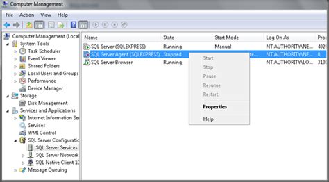 How To Enable Sql Server Agent Santosh Kumar Arisettys Blog