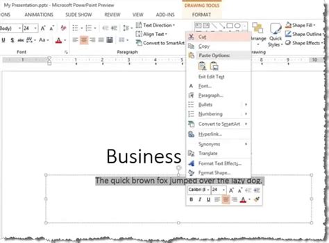 Working With Text In PowerPoint Training Connection