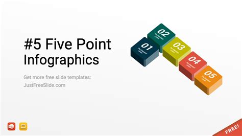 5 Point Infographics For Powerpoint Free Download 30 Slides Just