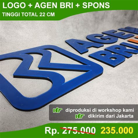 Jual Ready Agen Bri Link Huruf Akrilik Dan Logo Akrilik Huruf Timbul N9m8 Shopee Indonesia