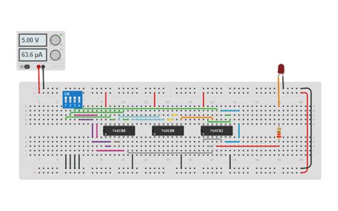 Circuit Design Number 3 Simplified Tinkercad