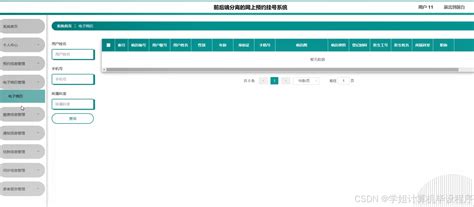 【开题报告】基于springboot vue前后端分离的网上预约挂号系统（程序 源码 论文 计算机毕业设计 基于springboot和vue