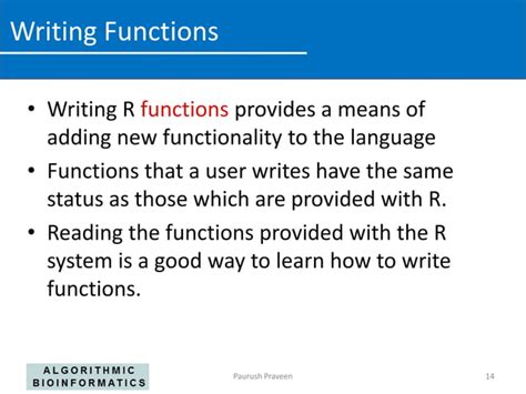 Introduction R Programming Ppt