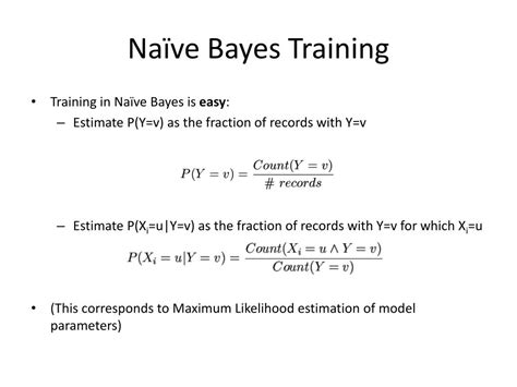 PPT Naïve Bayes Classification PowerPoint Presentation free download ID