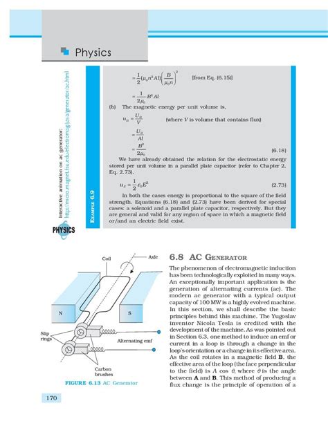 NCERT Book Class 12 Physics Chapter 6 Electromagnetic Induction PDF AglaSem