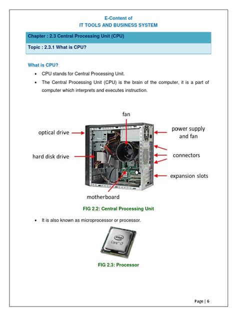 central processing unit pdf central processing unit electrical