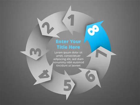 Circular Data Structure PowerPoint Diagram Slides Circular Data Structure PPT Diagram Slides