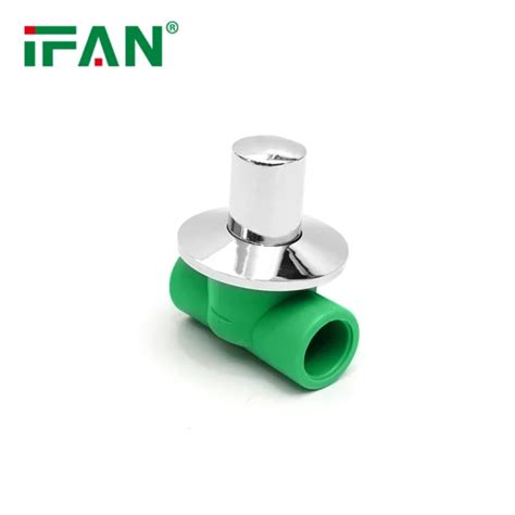 Pn25 20mm 32mm Ppr Fitting Gate Valve Ppr Stop Valve Concealed Valve