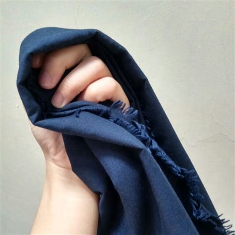 Pashmina Biru Tua Fesyen Wanita Muslim Fashion Di Carousell