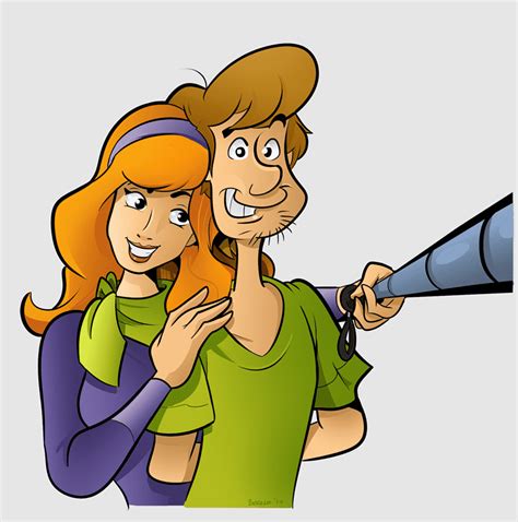 Daphne Blake And Fred Jones Kiss