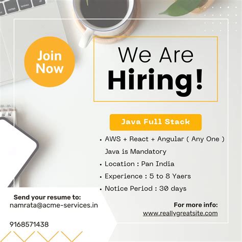 Namrata Laxman Kamble On Linkedin Hello Connections We Are Looking For A Java Fullstack Aws
