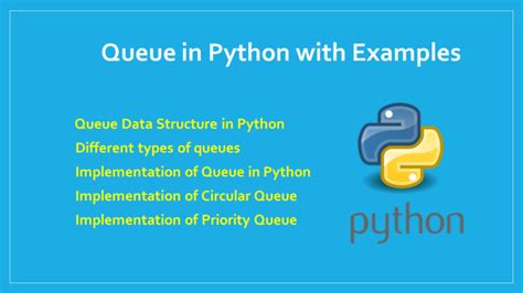 Queue In Python With Examples Spark By Examples