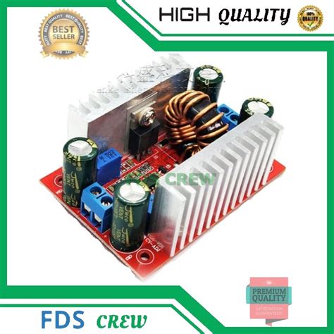 Jual Elektronik Modul Step Up DC 5V To 12V 400 WATT 15 Ampere Boost DC Adjustable Shopee Indonesia