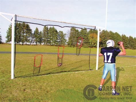 Football Practice And Passing Nets