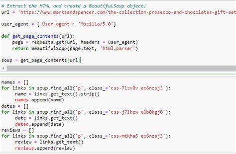 Fixed Scraping Only First Page Reviews Beautiful Soup Python