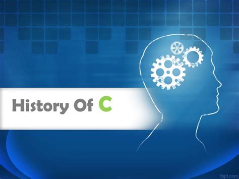 History Of C Ppt Programming Languages Computing